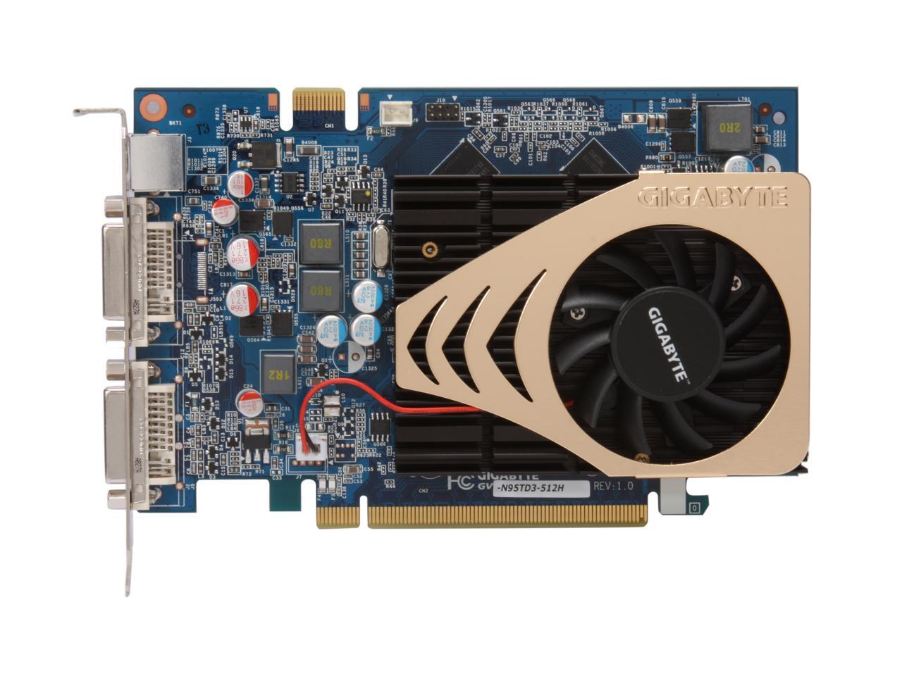 GIGABYTE GeForce 9500 GT Video Card GV-N95TD3-512H - Newegg.com