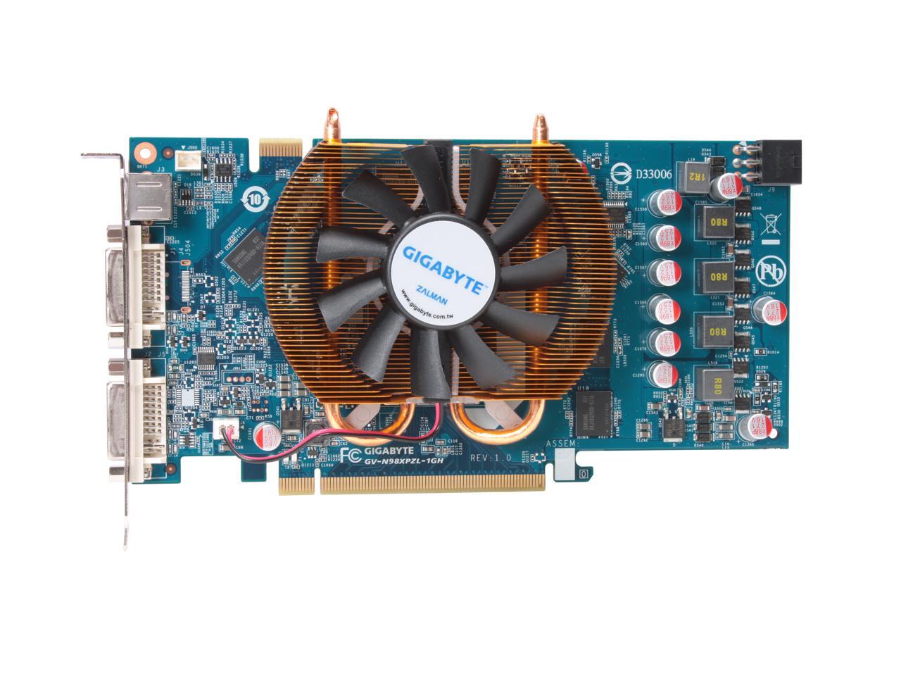 GIGABYTE GeForce 9800 GTX+ Video Card GV-N98XPZL-1GH - Newegg.ca