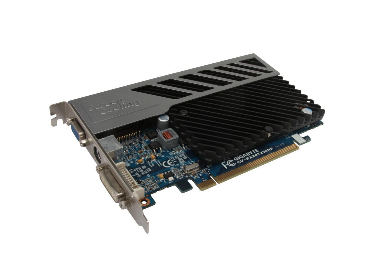 GIGABYTE Radeon HD 2400XT Video Card RX24T256HP - Newegg.com
