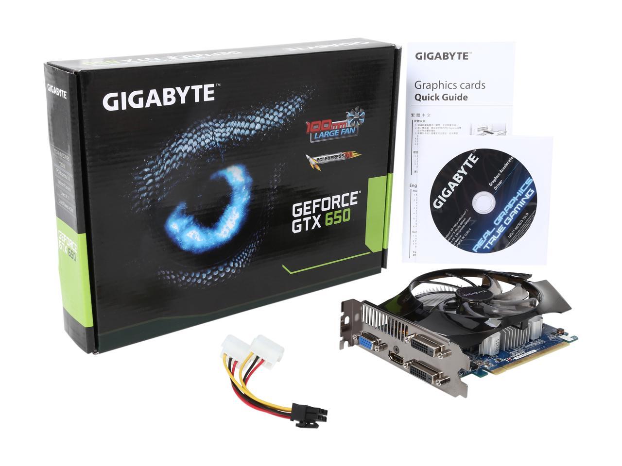 Refurbished: GIGABYTE GeForce GTX 650 Video Card GV-N650OC-1GI - Newegg.ca