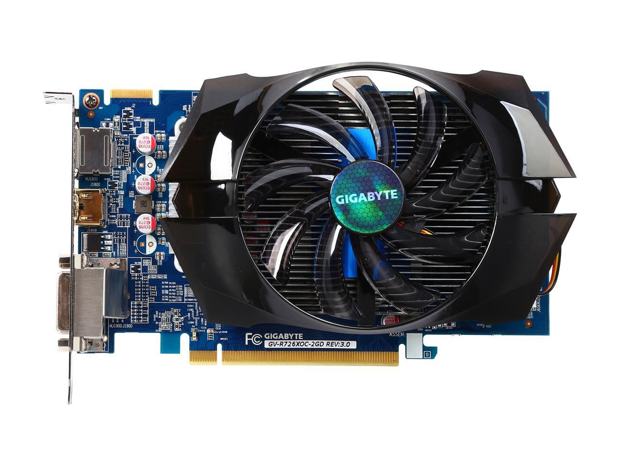 GIGABYTE Radeon R7 260X Video Card GV-R726XOC-2GD REV3 - Newegg.com