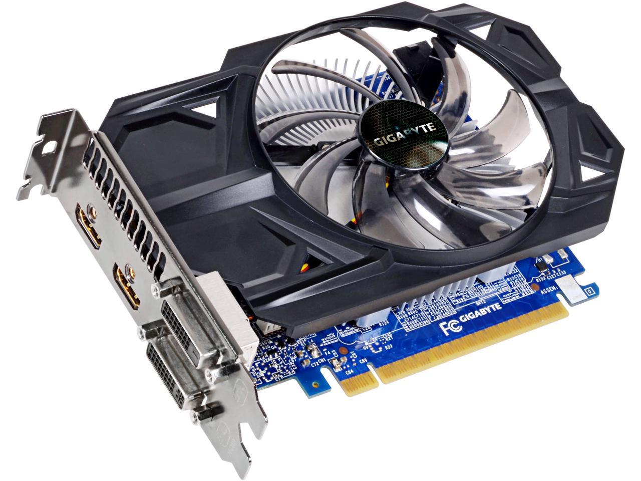 GIGABYTE GeForce GTX 750 Ti GDDR5 1GB OC Graphic Card REV 2 0 GV