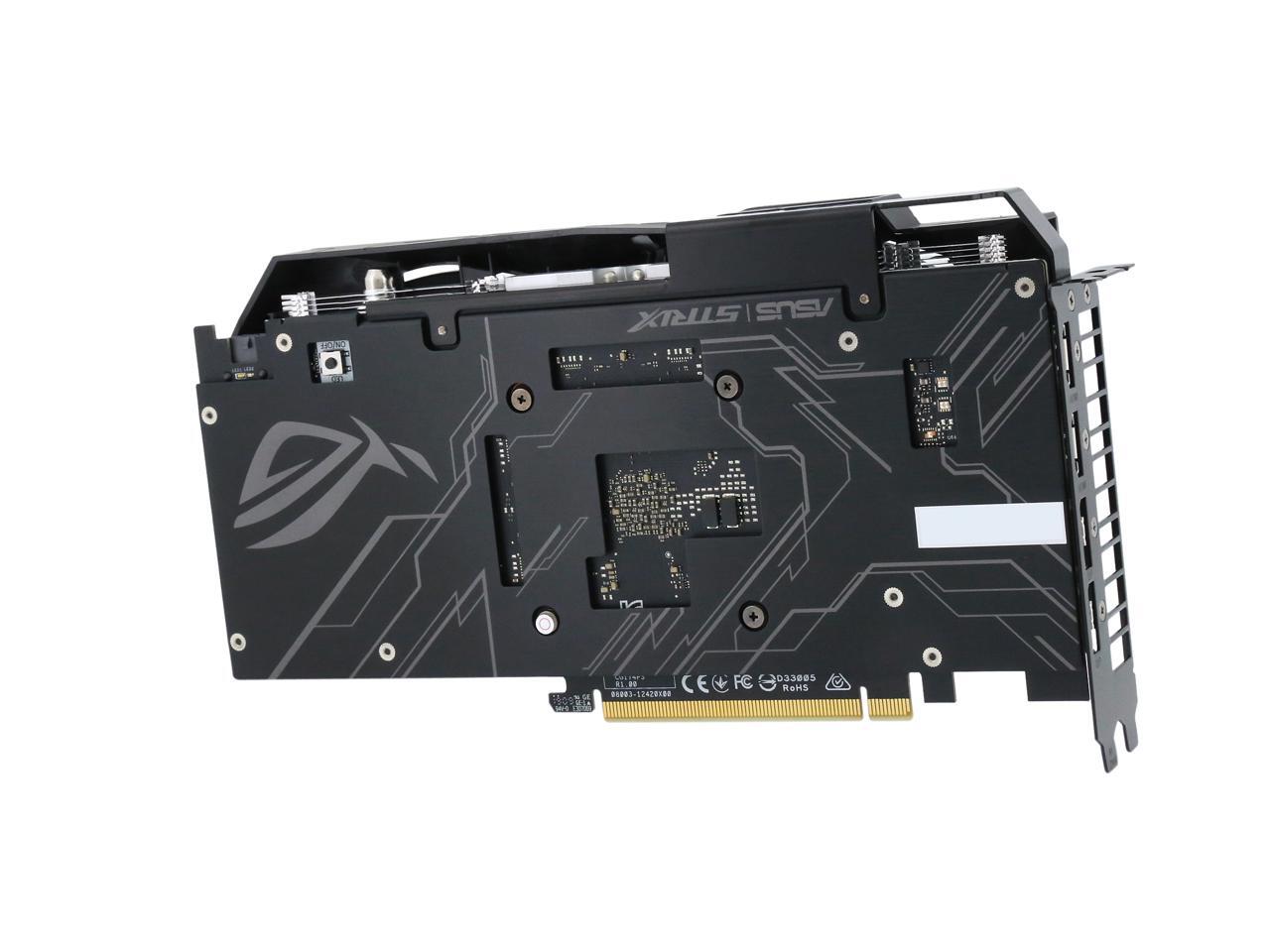 Open Box: ASUS ROG Strix GeForce GTX 1650 Overclocked 4GB Edition HDMI ...