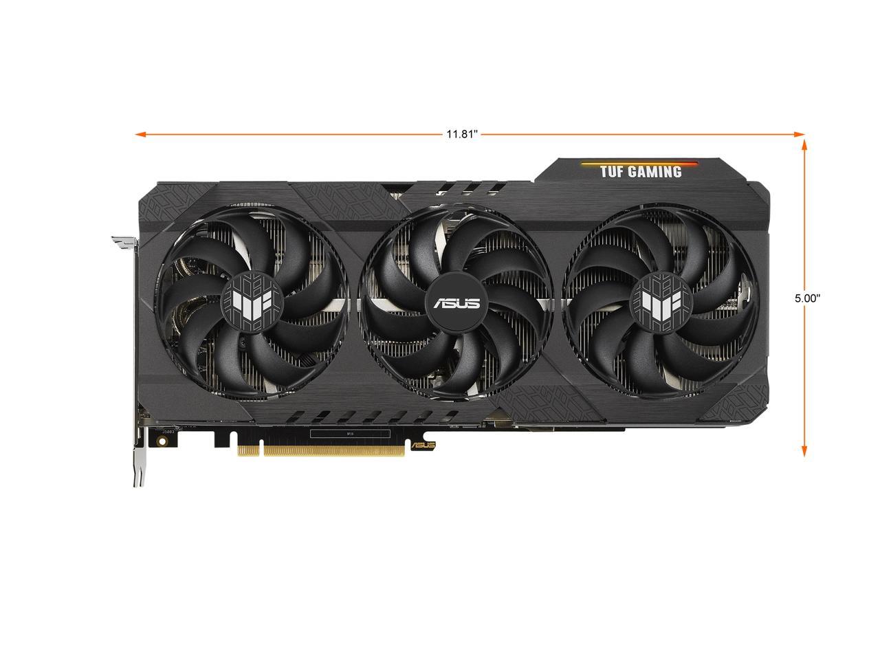 ASUS TUF Gaming GeForce RTX 3070 Ti Video Card TUF-RTX3070TI-8G-GAMING ...