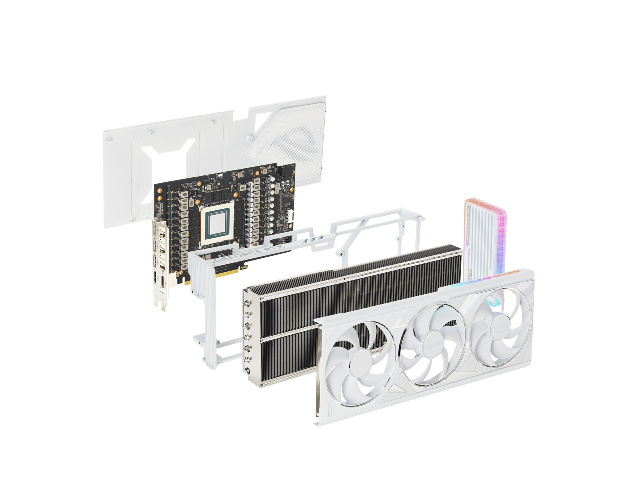 ASUS ROG Strix GeForce RTX 4090 White Edition Gaming Graphics Card ...