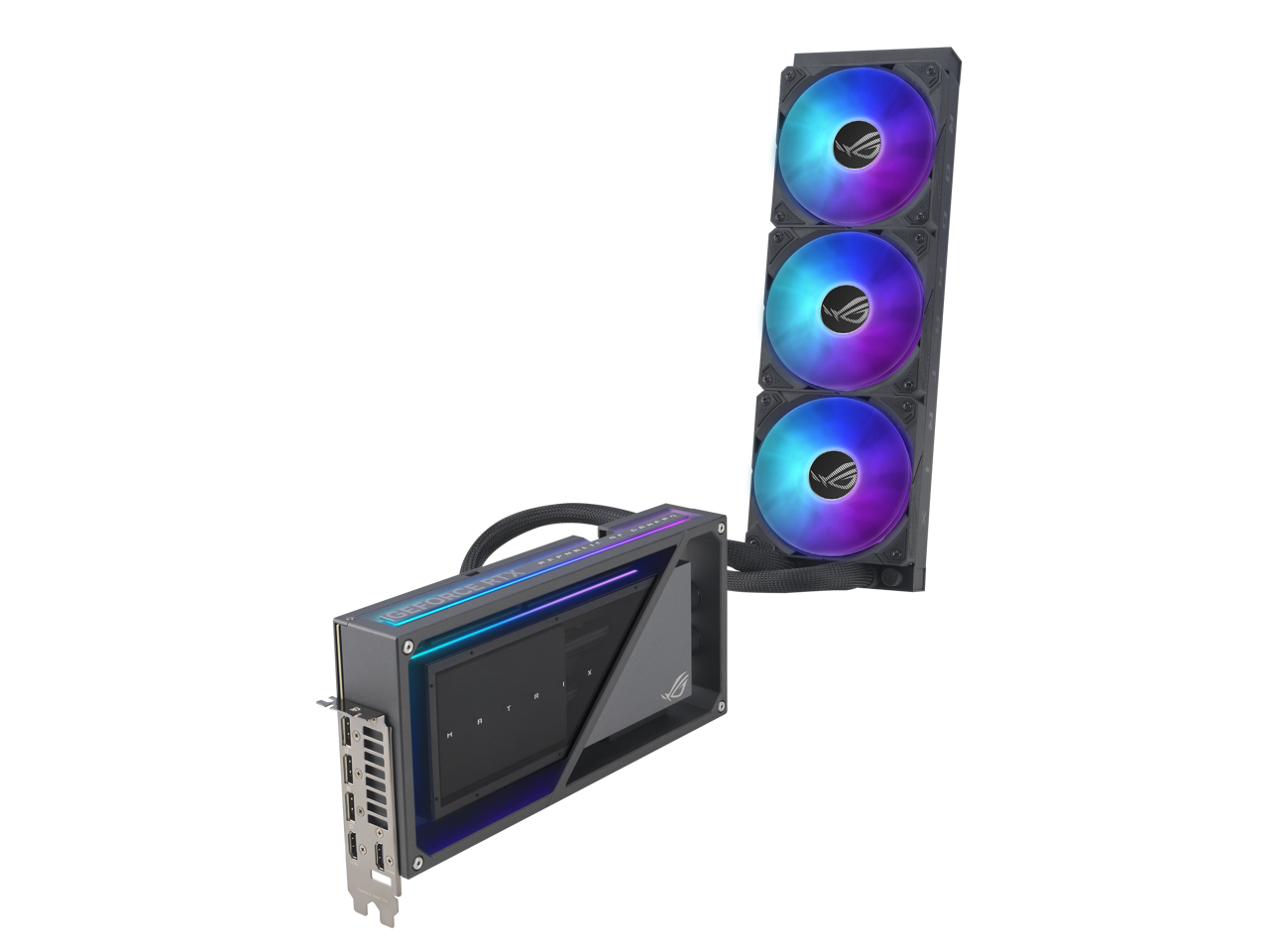 ASUS ROG Matrix Platinum GeForce RTX 4090 Graphics Card (PCIe 4.0, 24 ...