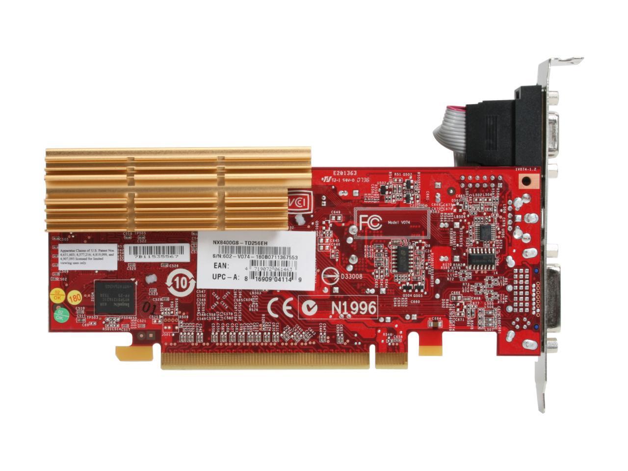 MSI GeForce 8400 GS Video Card NX8400GS-TD256EH - Newegg.ca