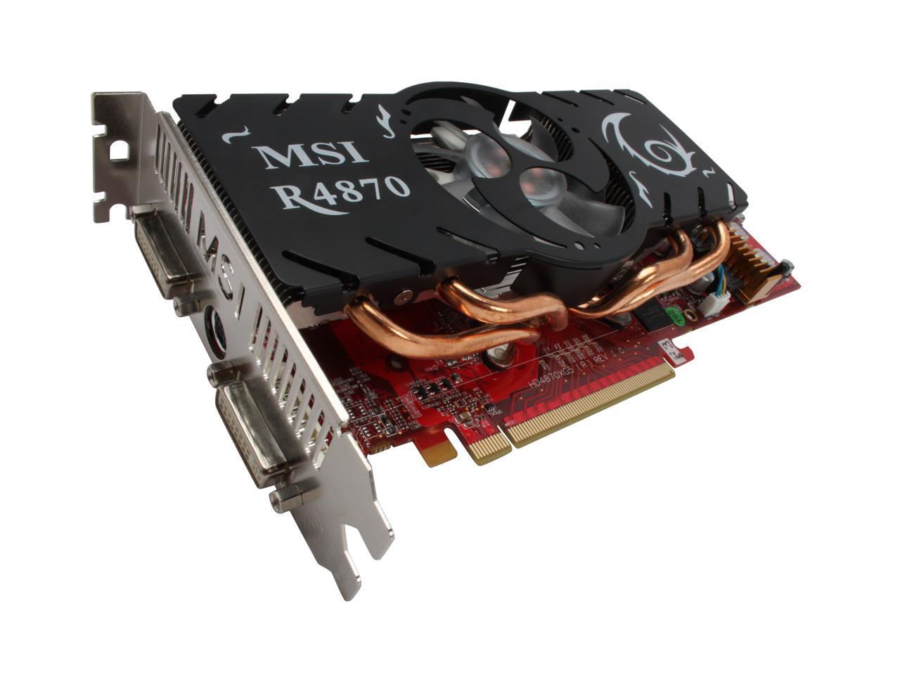 MSI Radeon HD 4870 Video Card R4870 - Newegg.com