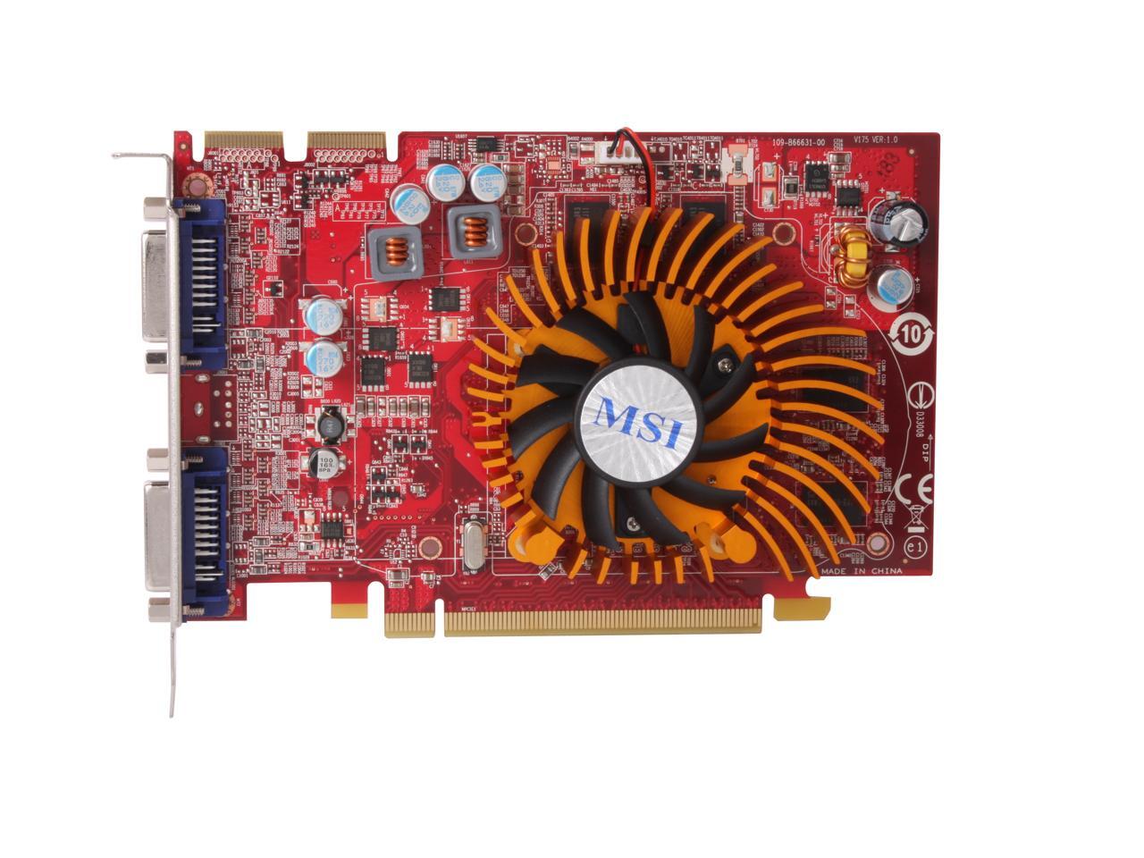 Open Box: MSI Radeon HD 4670 Video Card R4670-2D1G/D3 - Newegg.com