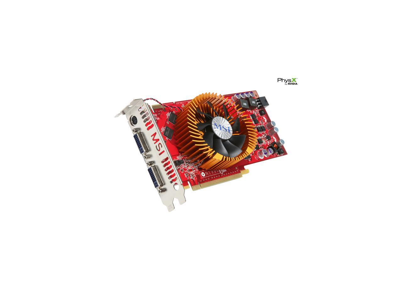 MSI GeForce 9800 GT Video Card N9800GT-T2D512-OC V2 - Newegg.com