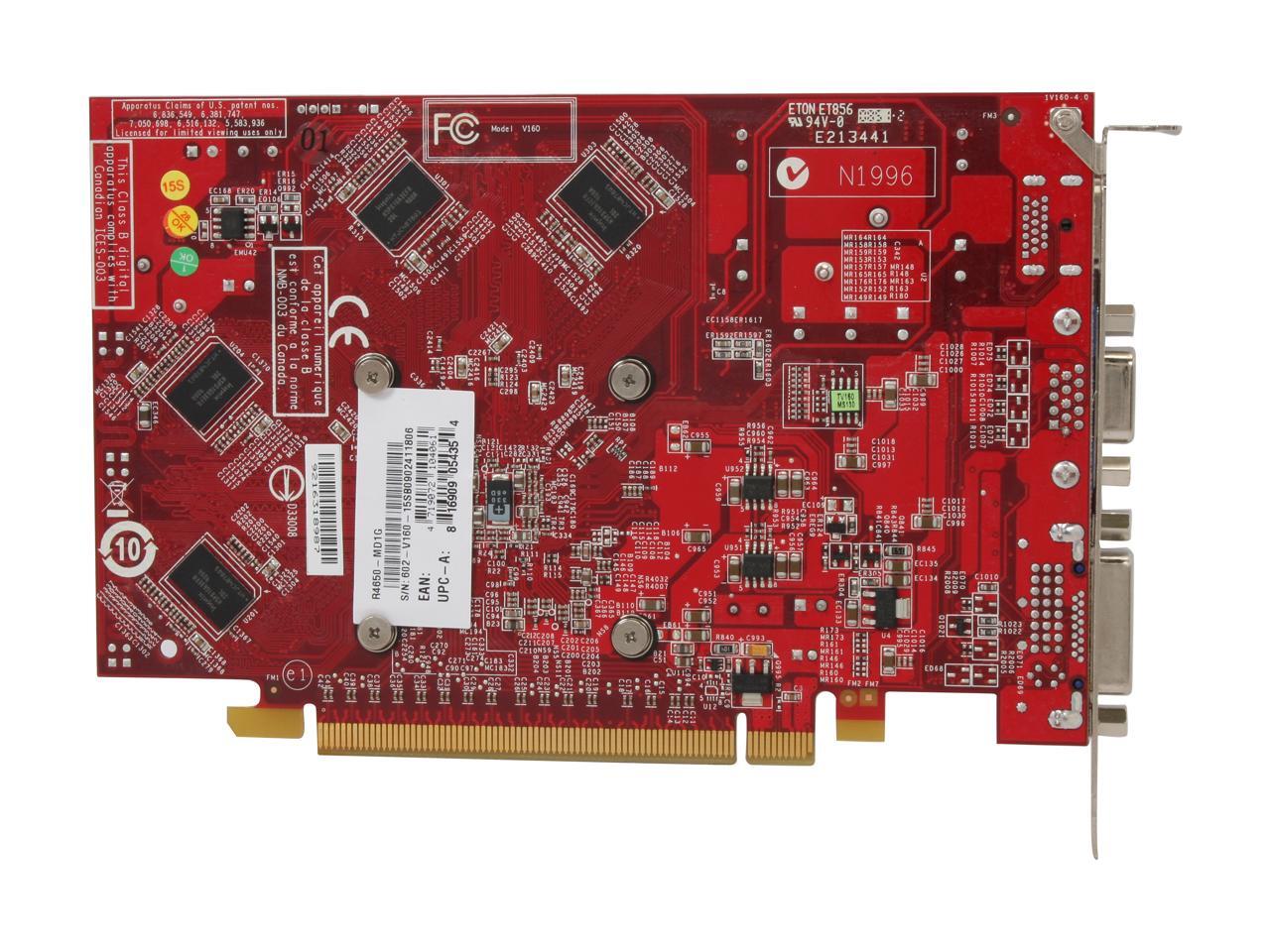 MSI Radeon HD 4650 Video Card R4650-MD1G - Newegg.com