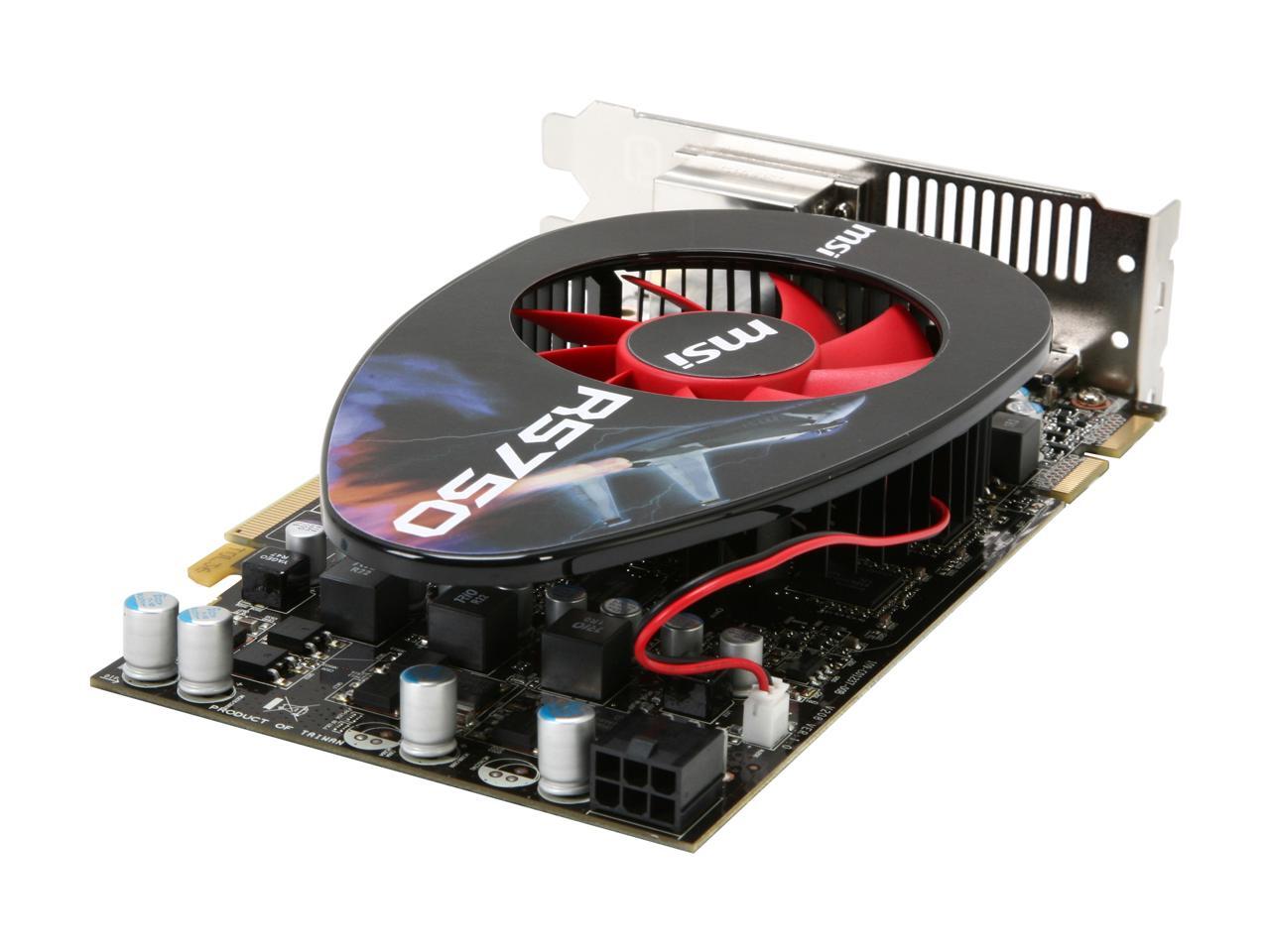 MSI Radeon HD 5750 Video Card R5750-PM2D1G - Newegg.ca