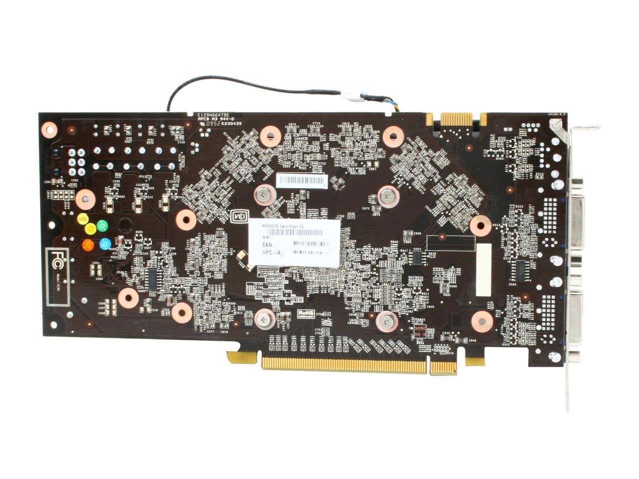MSI GeForce GTS 250 Video Card N250GTS Twin Frozr 1G - Newegg.com