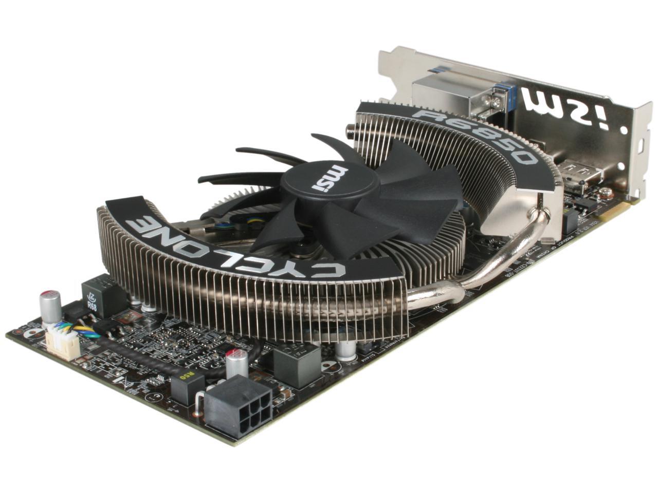 MSI Radeon HD 6850 Video Card with Eyefinity R6850 Cyclone PE - Newegg.ca