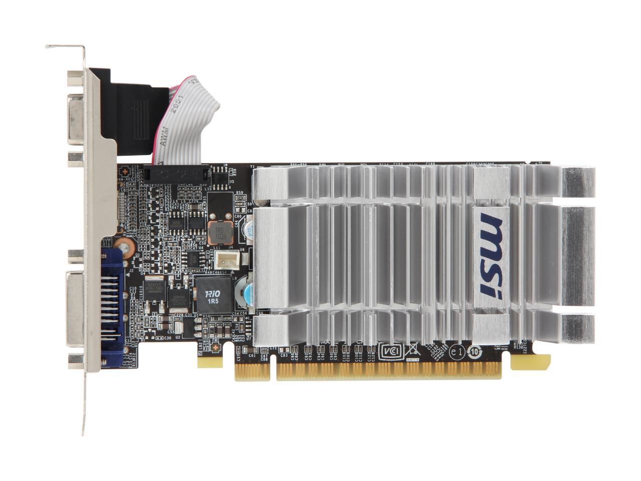 Refurbished: MSI GeForce 8400 GS Video Card N8400GS-MD1GD3H/LP - Newegg.com