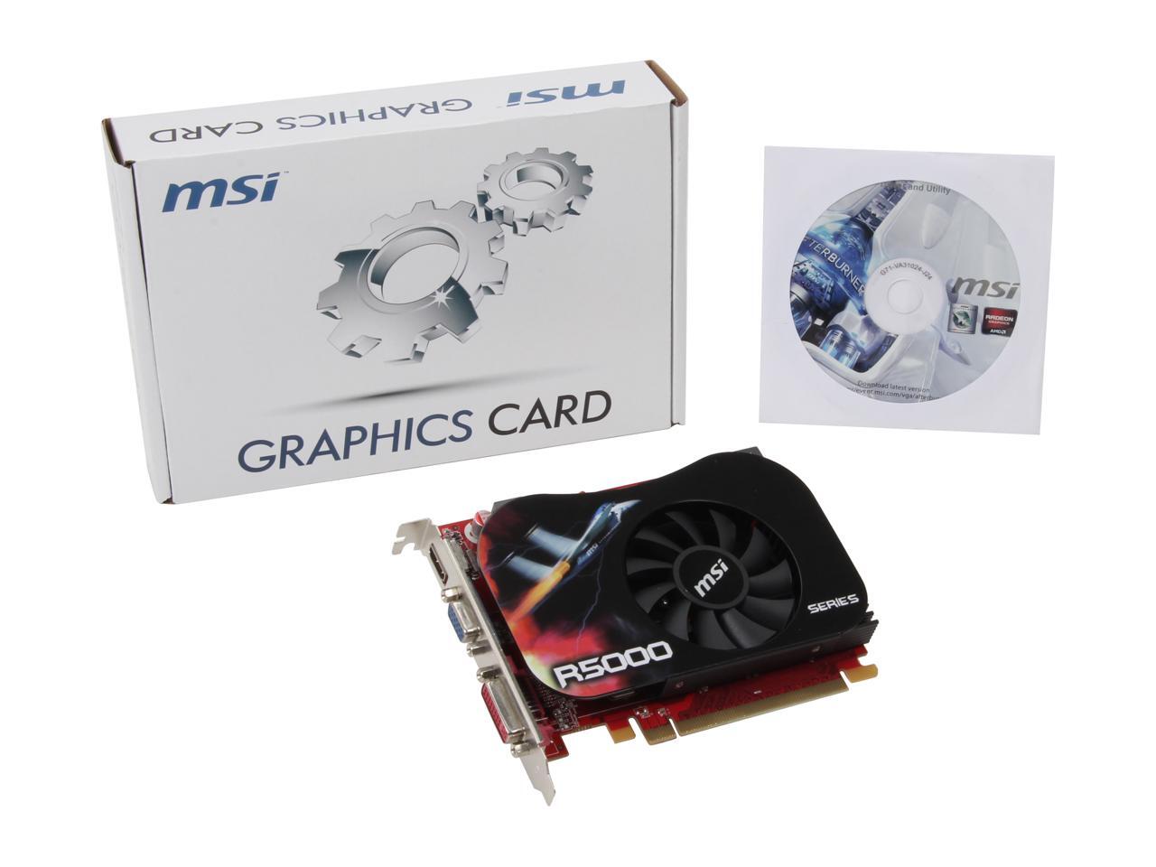 Refurbished: MSI Radeon HD 5670 Video Card R5670-MD1GD3 - Newegg.com