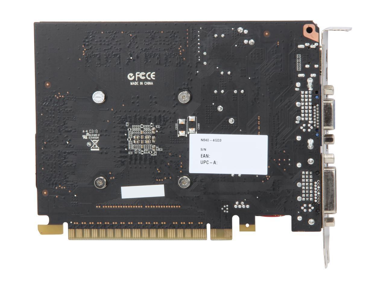 MSI GeForce GT 640 Video Card N640-4GD3 - Newegg.com