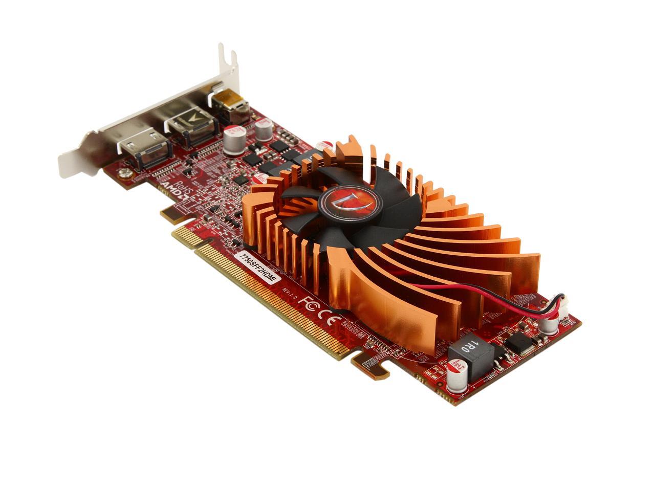 Visiontek Radeon HD 7750 SFF 1GB DDR3 3M (2 x HDMI, Mini DP), 900574 ...