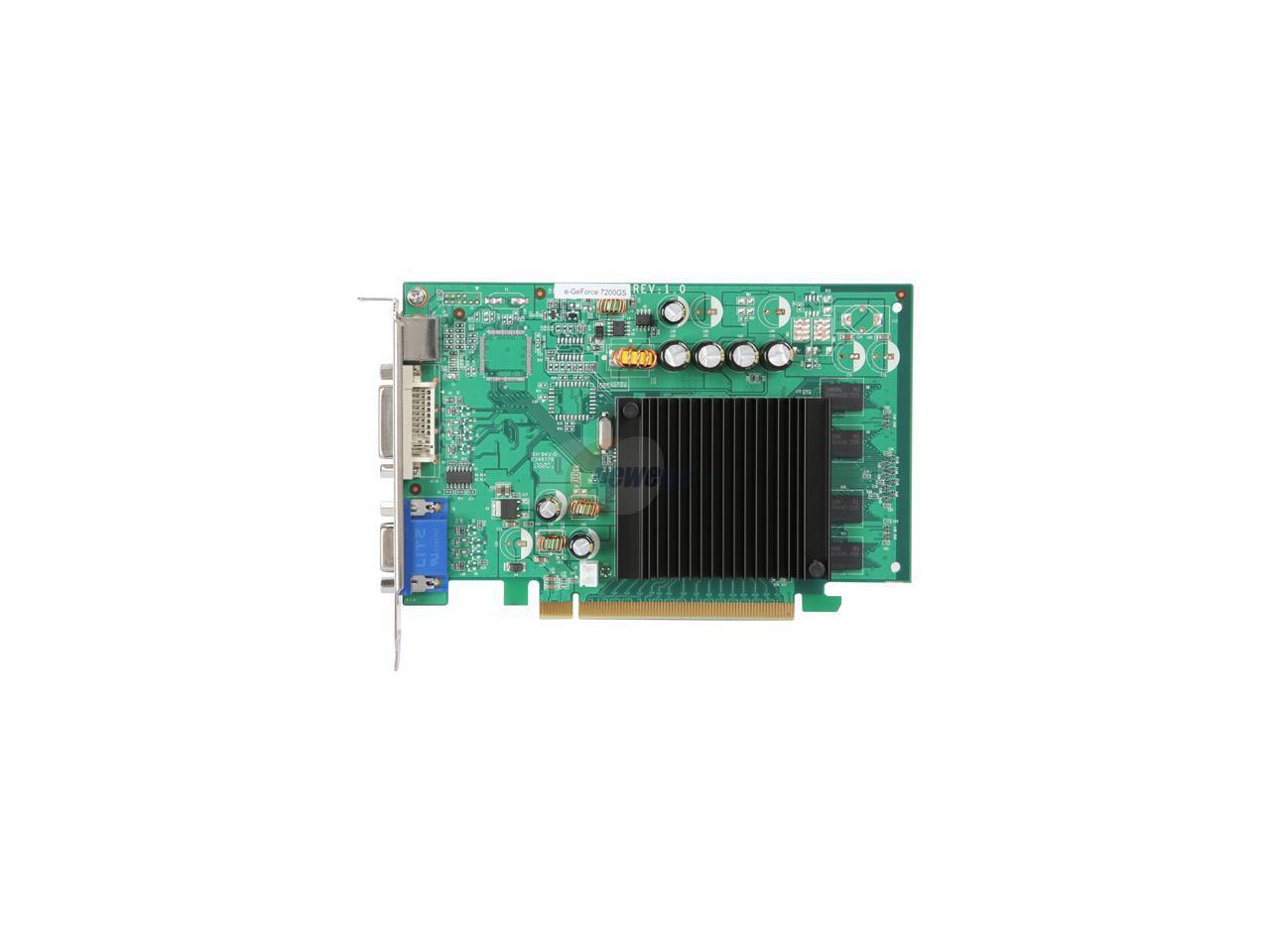 EVGA GeForce 7200GS Video Card 128-P2-N428-LR - Newegg.com