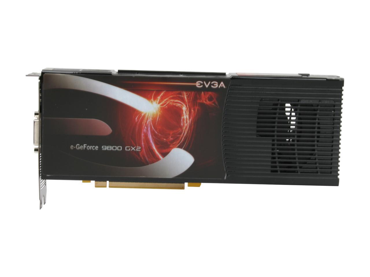 EVGA GeForce 9800 GX2 Video Card 01G-P3-N891-AR - Newegg.com