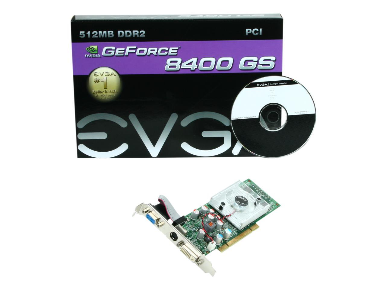 EVGA GeForce 8400 GS Video Card 512-P1-N724-LR - Newegg.com