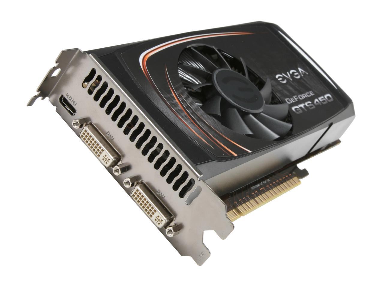 Refurbished: EVGA GeForce GTS 450 (Fermi) Video Card 01G-P3-1450-RX ...