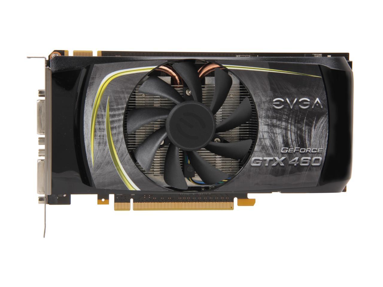 EVGA GeForce GTX 400 SuperClocked GeForce GTX 460 (Fermi) Video Card ...