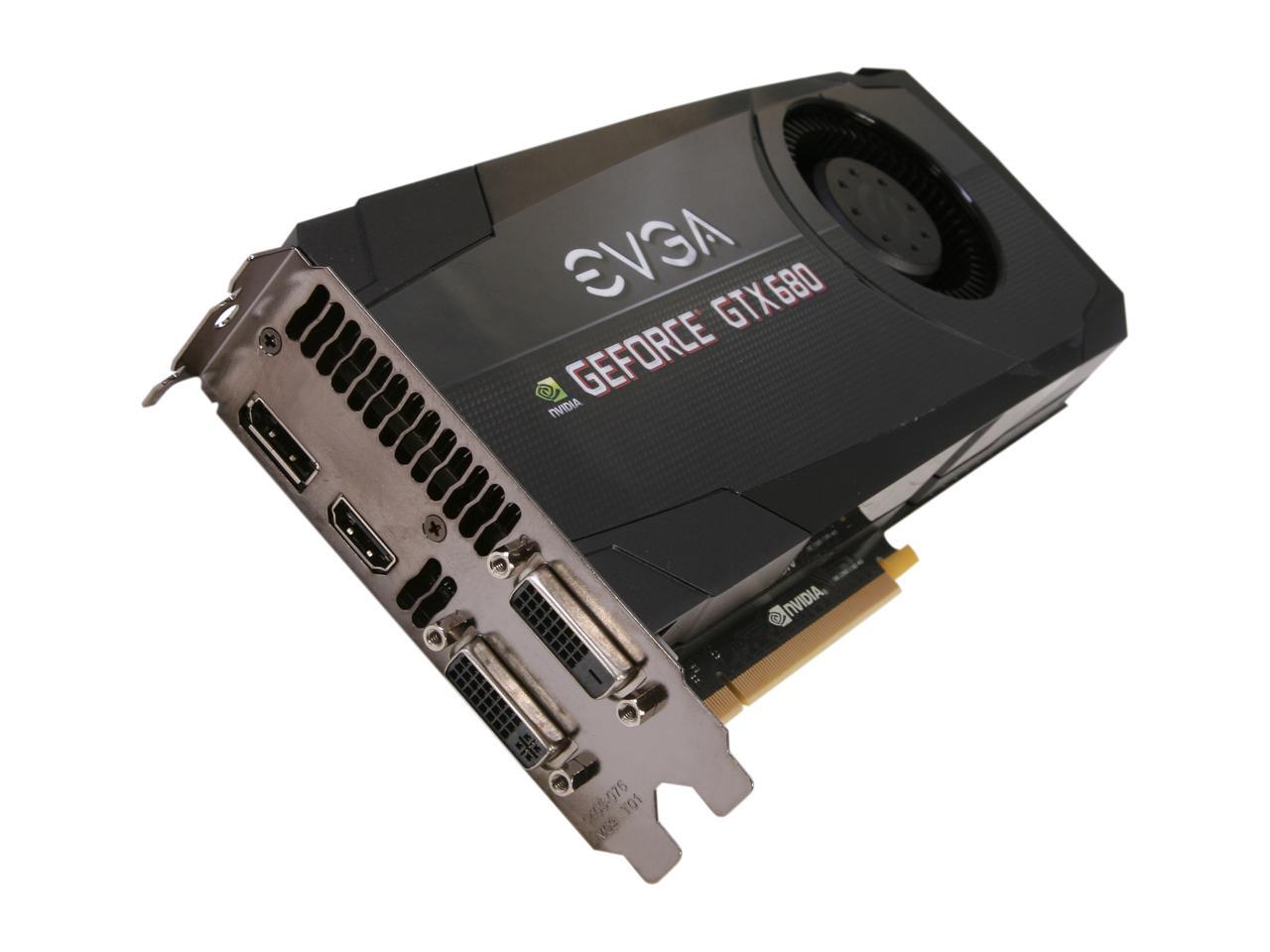 Used - Very Good: EVGA GeForce GTX 600 SuperClocked GeForce GTX 680 ...