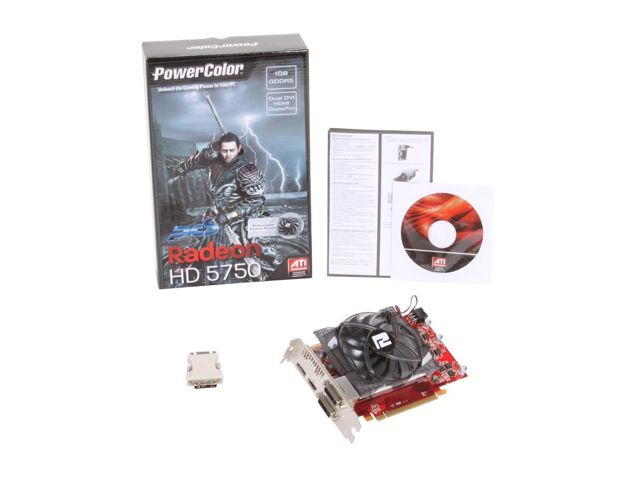 PowerColor Radeon HD 5750 Video Card AX5750 1GBD5-PDH - Newegg.ca