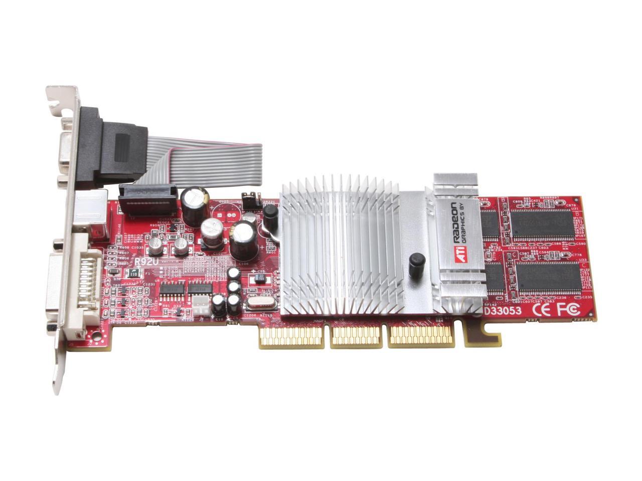 Open Box: PowerColor Radeon 9250 Low Profile Video Card R9250 256MB 128 ...