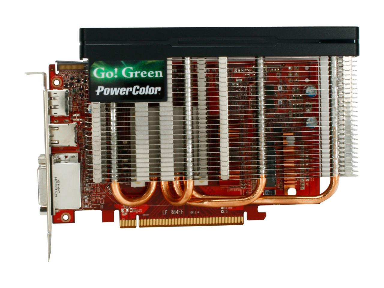 PowerColor Go! Green Radeon HD 5750 Video Card AX5750 1GBD5-NS3DH - Newegg.com