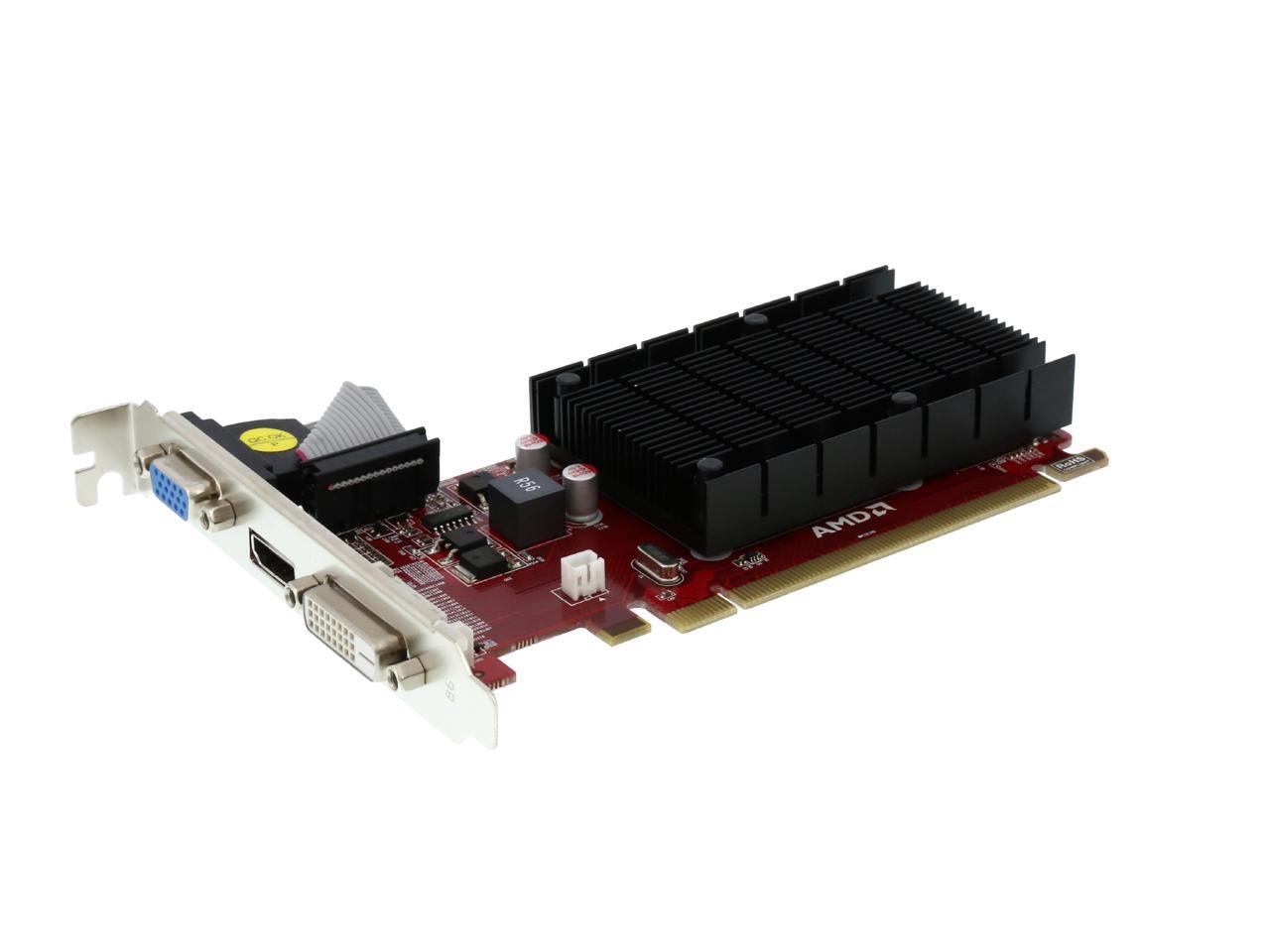 PowerColor Radeon HD 5450 Video Card (UEFI Ready) AX5450 1GBK3-SHEV3 ...