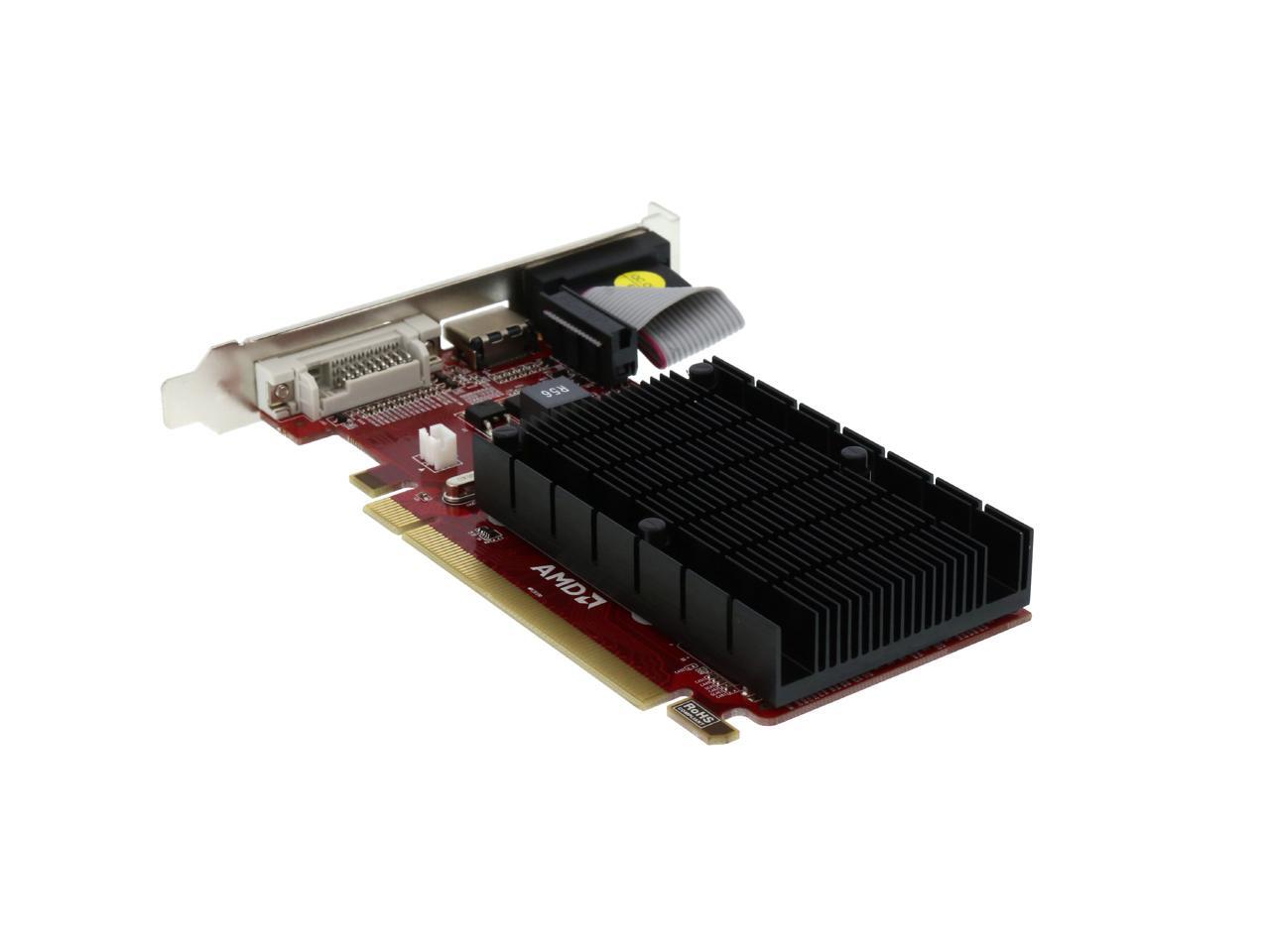 PowerColor Radeon HD 5450 Video Card (UEFI Ready) AX5450 1GBK3-SHEV3 ...