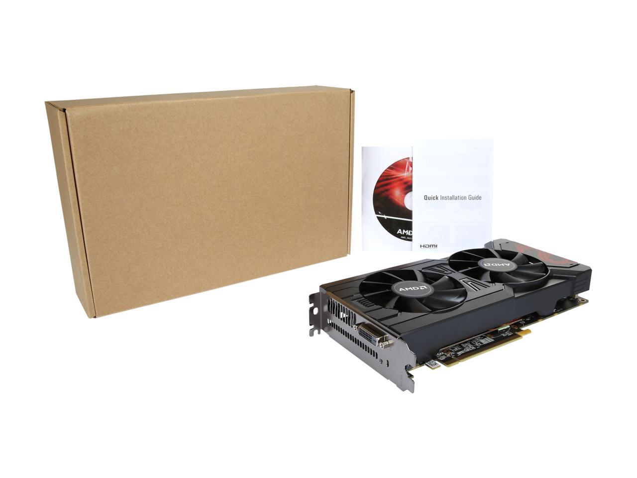 PowerColor Radeon RX 470 Video Card - Brown Box Packing with Driver ...