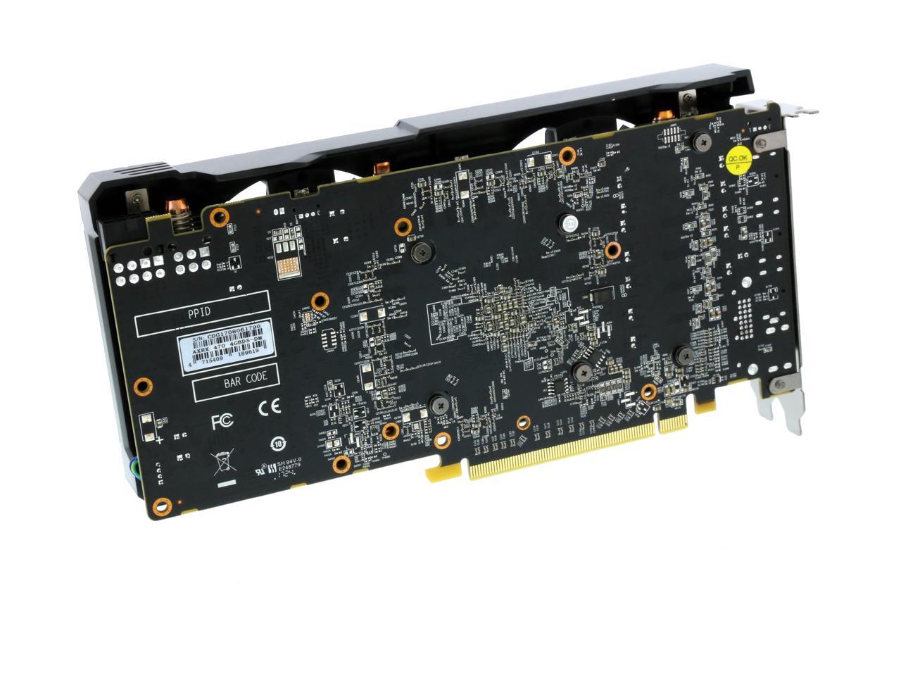 PowerColor Radeon RX 470 Video Card - Brown Box Packing with Driver ...