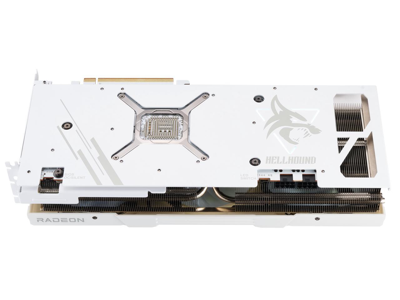 PowerColor Hellhound Spectral White Radeon RX 7900 XTX Video Card ...