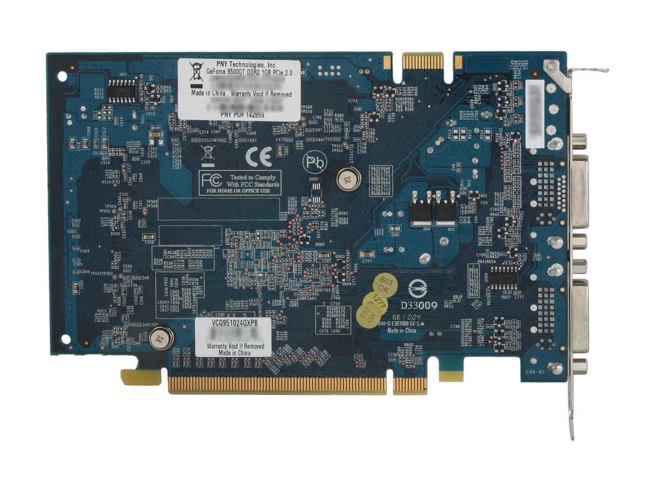 PNY GeForce 9500 GT Video Card VCG951024GXPB - Newegg.com