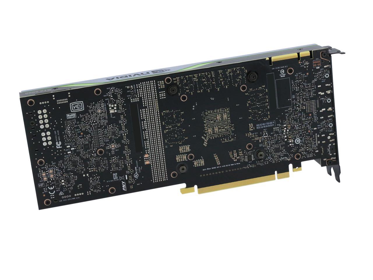 NVIDIA VCQRTX5000-PB NVIDIA Quadro RTX 5000 Graphic Card - 16GB ...