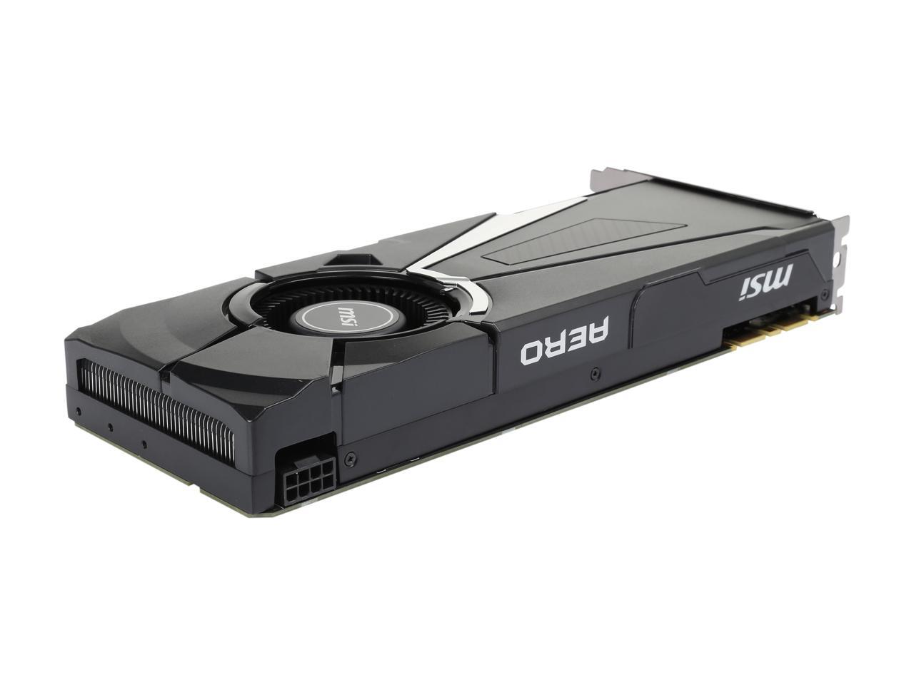 Refurbished: MSI GeForce GTX 1070 Video Card GTX 1070 AERO 8G OC ...