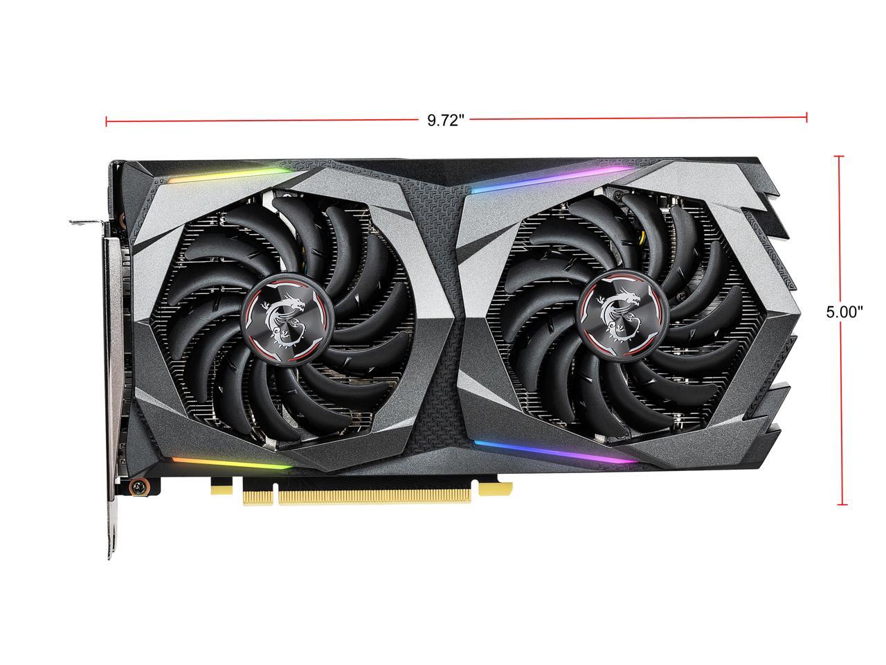 MSI GeForce GTX 1660 Ti Video Card GTX 1660 TI GAMING X 6G - Newegg.com