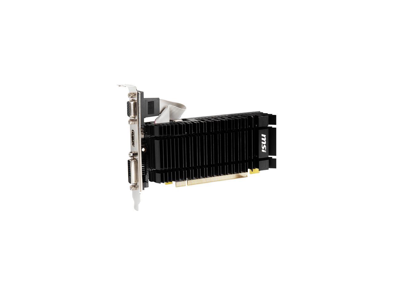 MSI GeForce GT 730 Video Card N730K-2GD3H/LPV1 - Newegg.com
