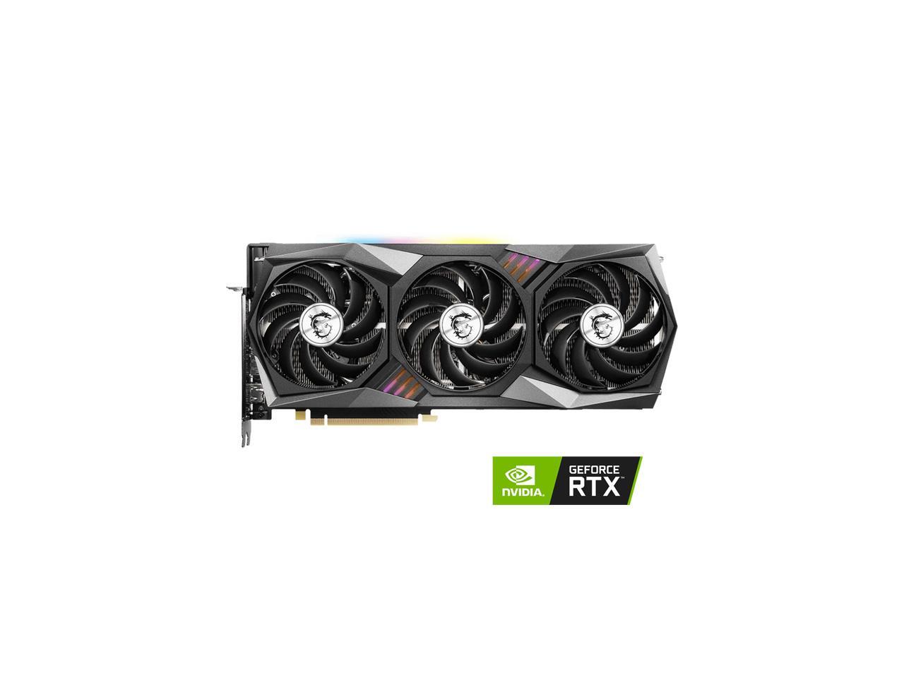 MSI Gaming GeForce RTX 3060 Video Card RTX 3060 Gaming Z Trio 12G ...