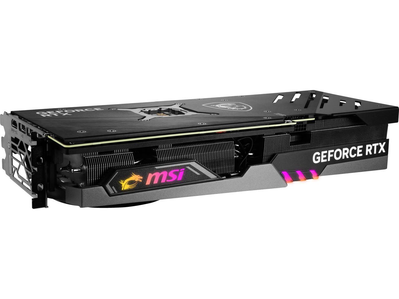 MSI Gaming GeForce RTX 4070 Ti Video Card RTX 4070 Ti GAMING TRIO 12G MSI Gaming GeForce RTX 4070 Ti Video Card RTX 4070 Ti GAMING TRIO 12G
