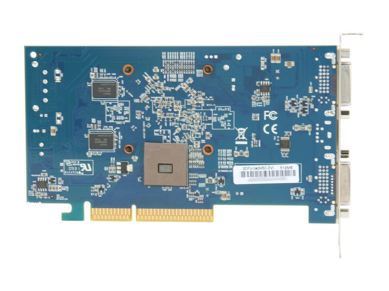 JATON Radeon HD 3450 Video Card 3DForce3450-DVI - Newegg.com