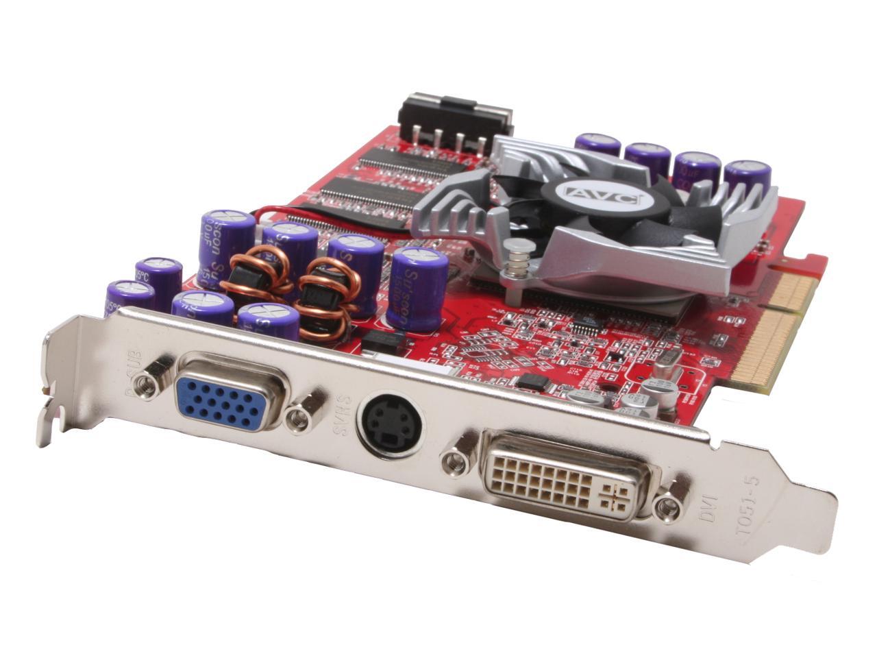 Apollo Radeon 9800PRO Video Card 9800PRO AGP 8X / 4X - Newegg.com