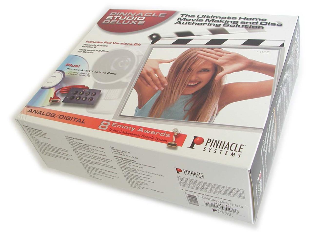 Pinnacle Studio Deluxe V8 Video Capture and Editing Card - Newegg.com