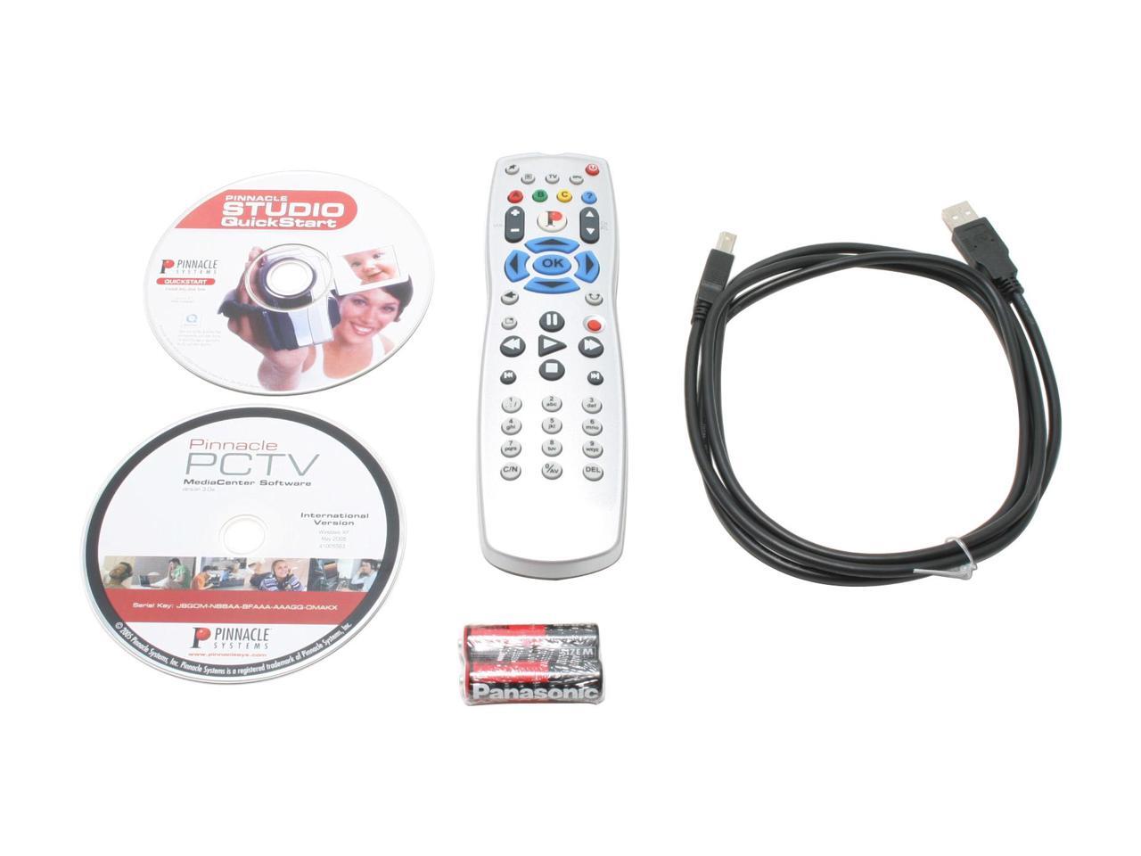 Pinnacle PCTV 100E Video Device, All-in-One Entertainment Center ...