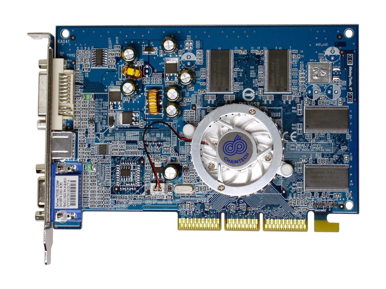 CHAINTECH GeForce FX 5500 Video Card SA5500T2 - Newegg.com