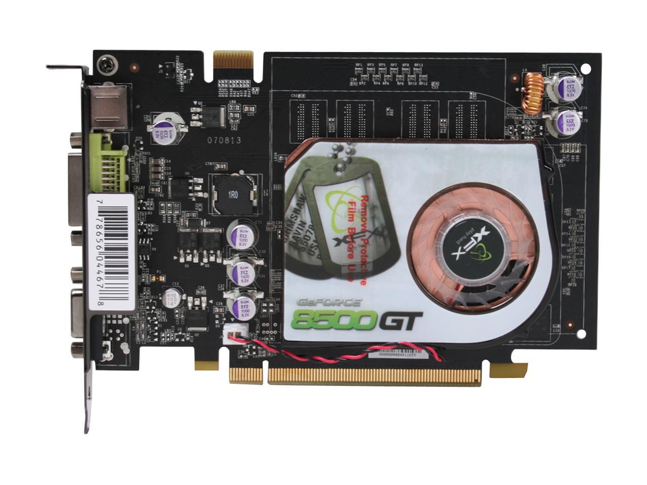 XFX GeForce 8500 GT Video Card PVT86JWAJG - Newegg.ca