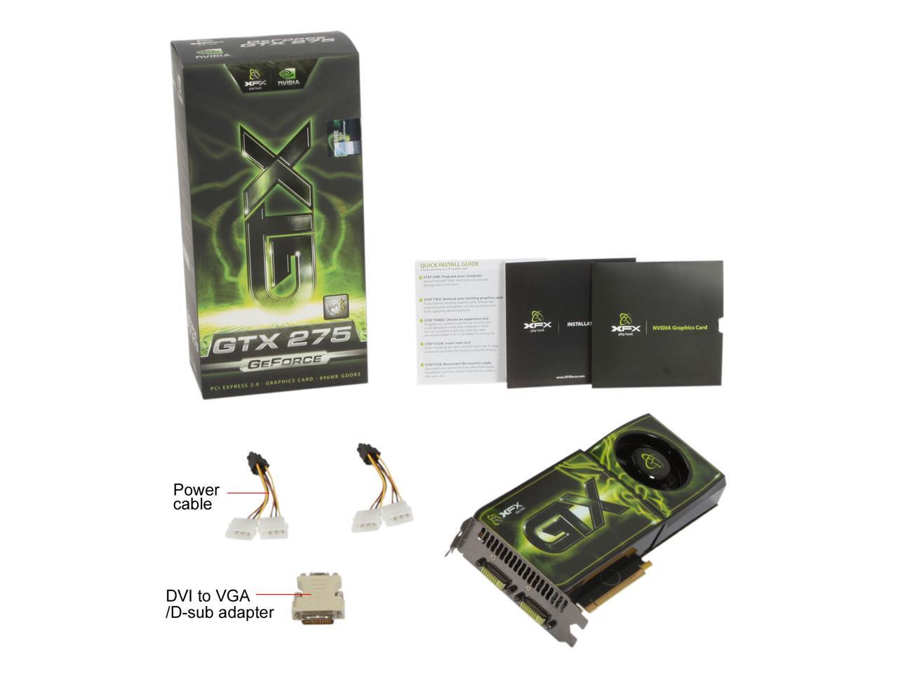 XFX GeForce GTX 275 Video Card GX275XADFC - Newegg.com